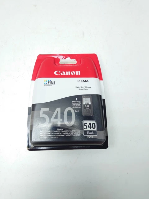 GENUINE CANON 540 Black Ink For Pixma TS5100 TS5150 TS5151 £18.99 ...
