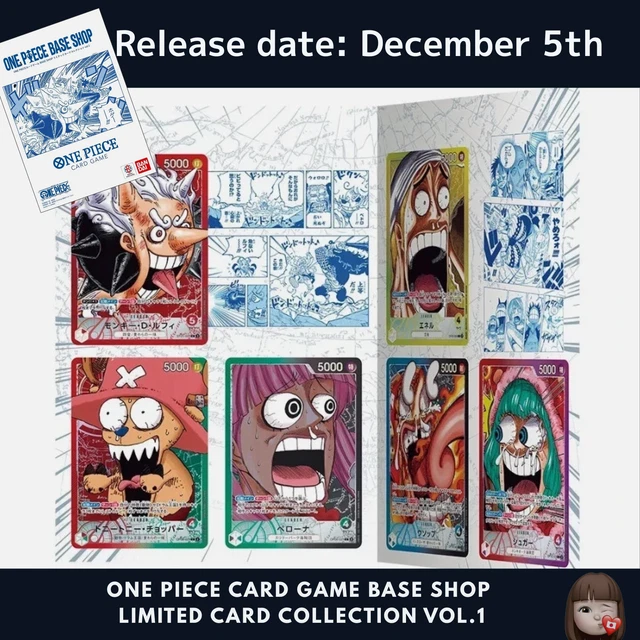 [SEALED] ONE PIECE CARD GAME BASE SHOP LIMITED CARD COLLECTION Vol.1 ...
