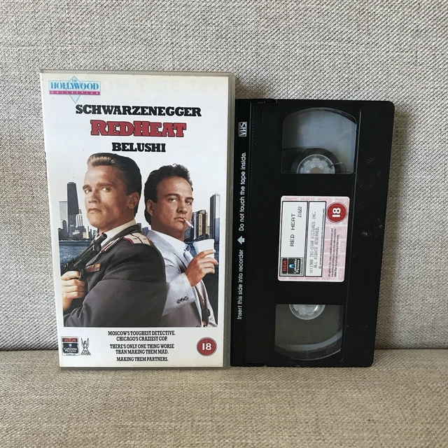 RED HEAT - Vhs Video - Schwarzenegger £2.95 - PicClick UK