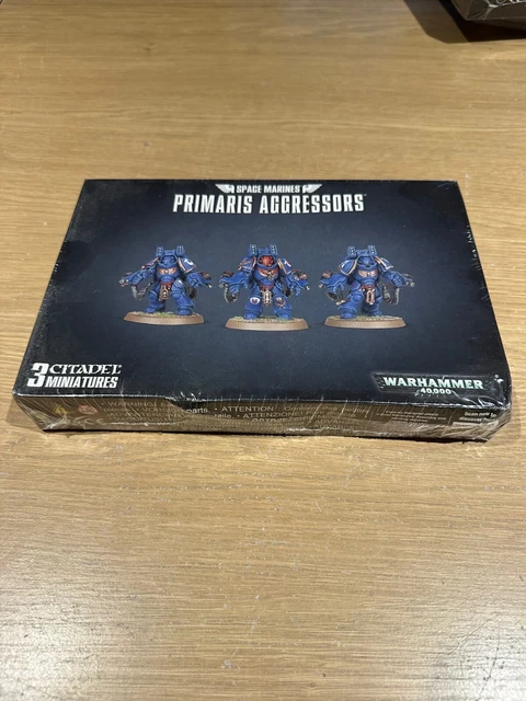 GAMES WORKSHOP WARHAMMER 40000: Space Marines Primaris Aggressors BNIB ...