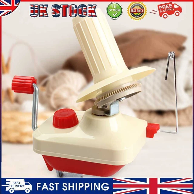 UK WINDING MACHINE Hand Operated Knitting Machine Lightweight Durable ...