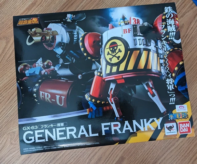 SOUL OF CHOGOKIN GX-63 General Franky One Piece Brand New SEALED ...