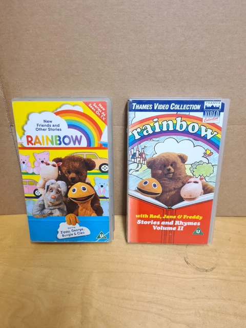 VHS TAPES RAINBOW Stories Volume 2 plus rainbow New Friends Childrens ...