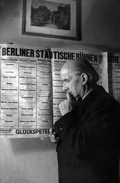 LEGAL ERNST ACTOR director Germany 02 05 1881 Portrait in front- 1949 ...