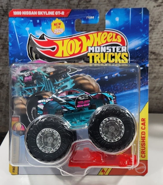 2026 HOT WHEELS Monster Truck -1999 Nissan Skyline Gt-R $24.94 ...