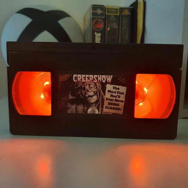 CREEPSHOW LED VHS Video Tape Lamp Birthday Christmas Gift Ideas Retro ...