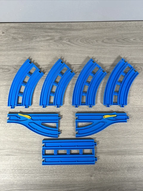 TOMY TRACKMASTER THOMAS And Friends Blue Double Track Bundle £10.39 ...