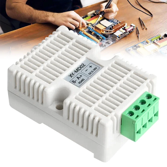 XY-MD02 COMMUNICA TEMPERATURE Sensors Modbus RTU Acquisition Module ...