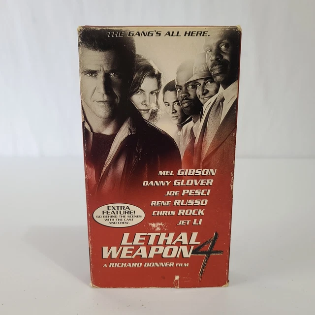 VINTAGE LETHAL WEAPON 4 VHS Tape £5.41 - PicClick UK