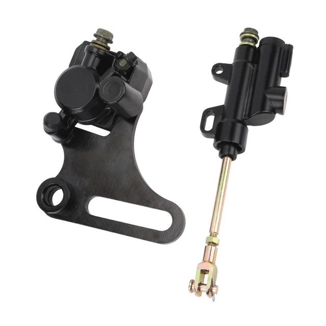 REAR BRAKE ASSEMBLY Master Hydraulic Cylinder Caliper With Disc Brake ...