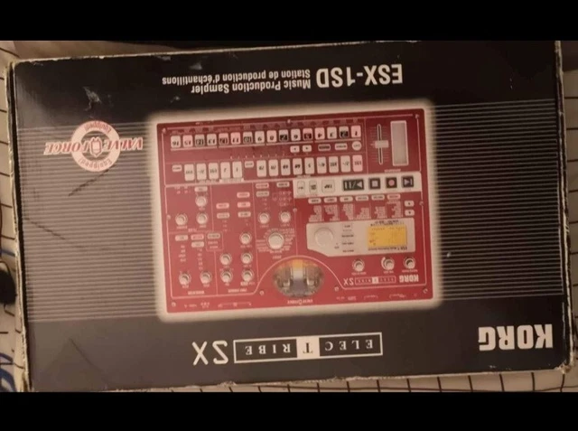 KORG ELECTRIBE ESX-1 SD Card Version Sampler Groove Box $950.00 ...