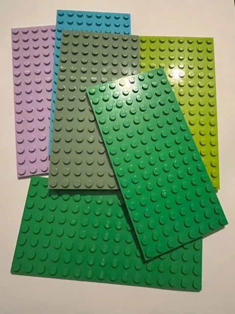 LEGO 8X16 FLAT Plate, Select Colour, Quantity 2 Pieces. 92438 $11.10 ...