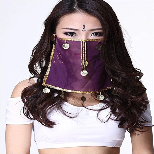 Rhinestone Face Chain Ultimate Guide To Belly Dancing Veils & Veil ...