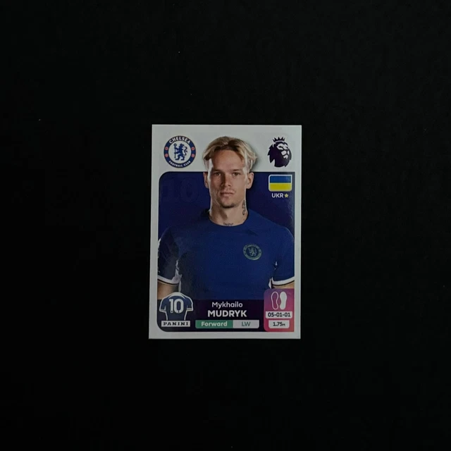 MYKHAILO MUDRYK-CHELSEA-PANINI STICKER-PREMIER League-2023/2024-N.215 ...