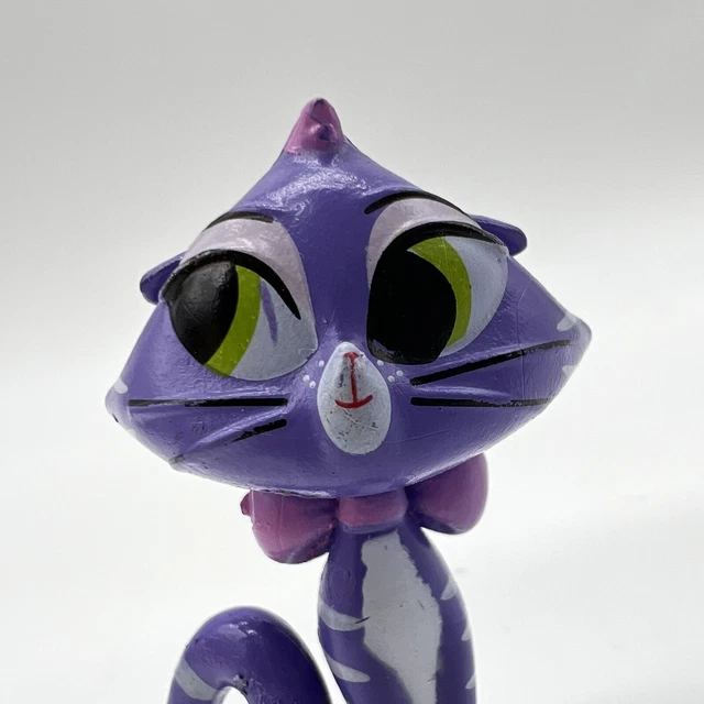 DISNEY JUNIOR PUPPY Dog Pals Hissy Miniature Cat Figure Figurine Cake ...