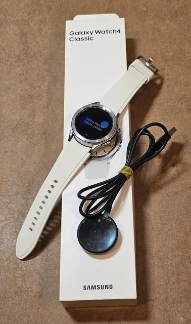 SAMSUNG GALAXY WATCH4 Classic SM-R885 42 mm argento 4G LTE EUR 93,57 ...