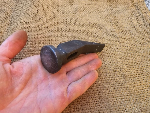 VINTAGE GERMAN COBBLERS Shoemakers Hammer Head Blacksmith Hand Forged ...