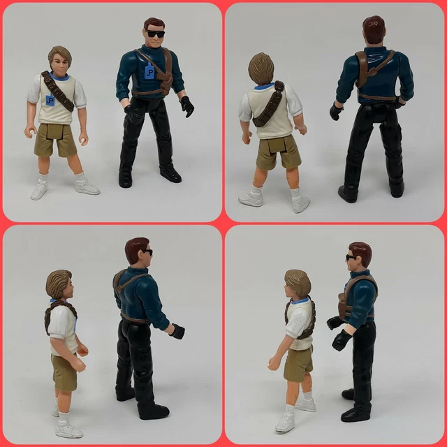 ORIGINAL 1993 KENNER JP Jurassic Park - Figures Tim Murphy - Dennis ...