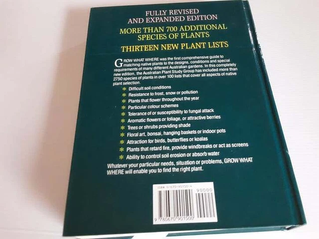 GROW WHAT WHERE ~ Australian Plant Study Group Gardening Plants Flowers ...