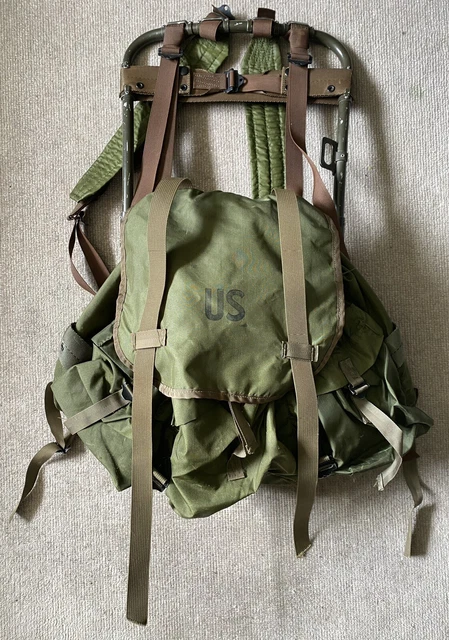 VIETNAM WAR US Army Lightweight Rucksack and Frame Original £465.71 ...
