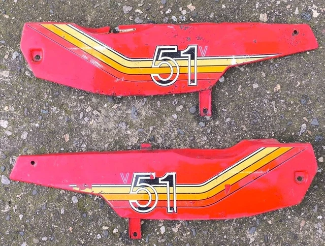 * PAIRE TOLE carter mob année 80 90 cyclomoteur motobecane mbk 51 51v EUR 60,00 - PicClick FR