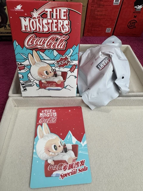 POPMART THE MONSTERS Labubu x Coca Cola Series Figures - special sofa £ ...