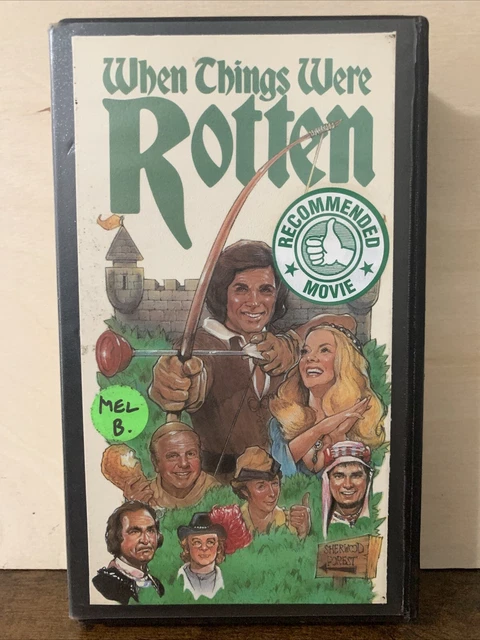 RARE COMEDY VHS - “When Things Were Rotten” (Mel Beooks - 1986) Rare ...
