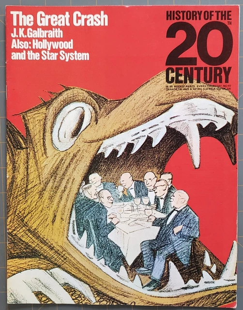 HISTORY OF THE 20th Century Magazine 1969 The Great Crash Issue #45 £8. ...