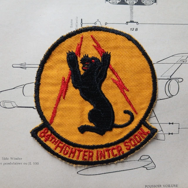 PATCH USAF 84TH FIS Fighter-Interceptor Squadron F-106 Delta Dart EUR 10,00 - PicClick FR