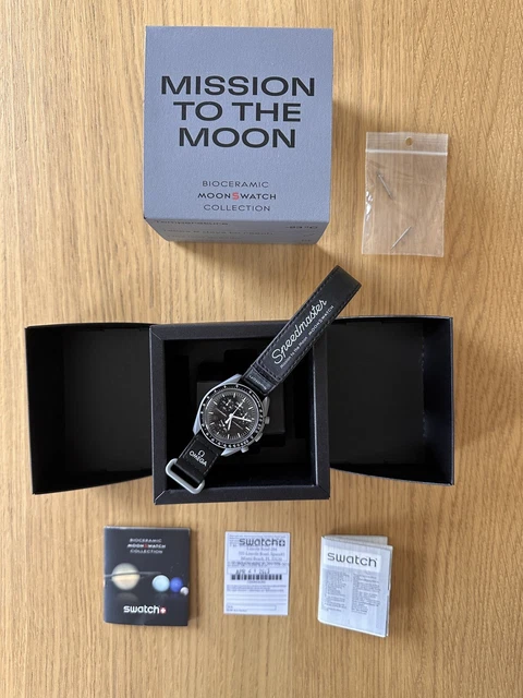 SWATCH X OMEGA Moonswatch Speedmaster "Mission To Moon" Complete Set ...