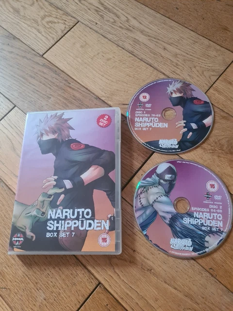 NARUTO SHIPPUDEN BOX Set 7:Episodes 78-88 *Region 2 Uk Dvd* EUR 11,84 ...