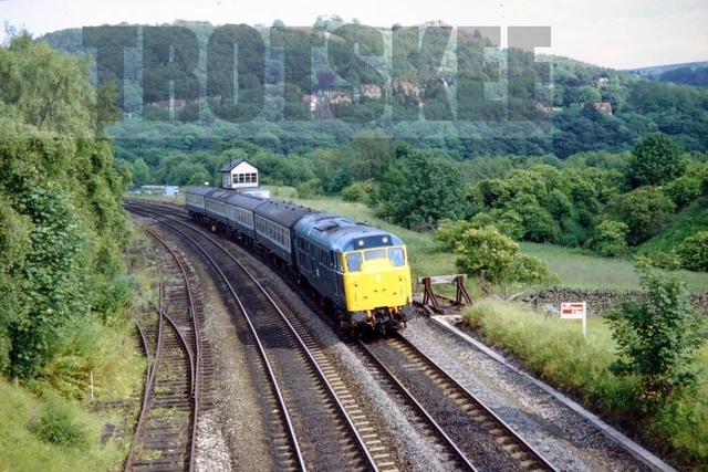 35MM SLIDE BR British Railways Diesel Loco Class 31 31442 1980 Original ...