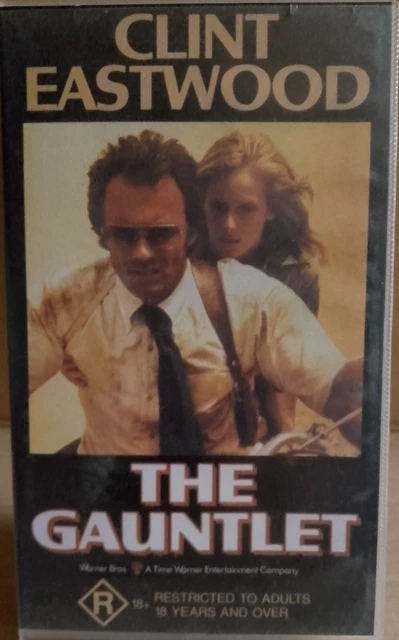 THE GAUNTLET VHS Clint Eastwood Sondra Locke PAL Video Rated R Action ...