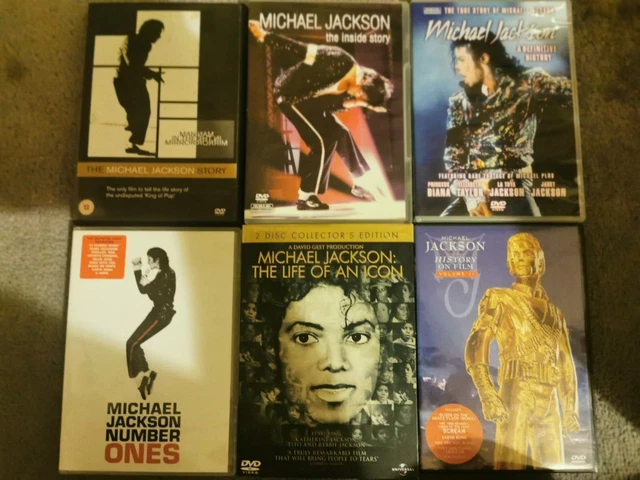 MICHAEL JACKSON DVD Collection - Inside Story, History , Life, Number ...