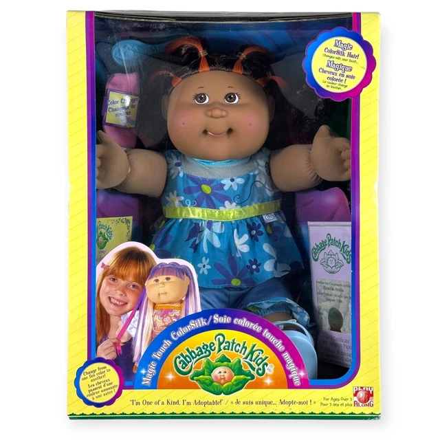 RARE 2005 CABBAGE Patch Kids ColorSilk Amelia Doll Color-Changing Hair ...