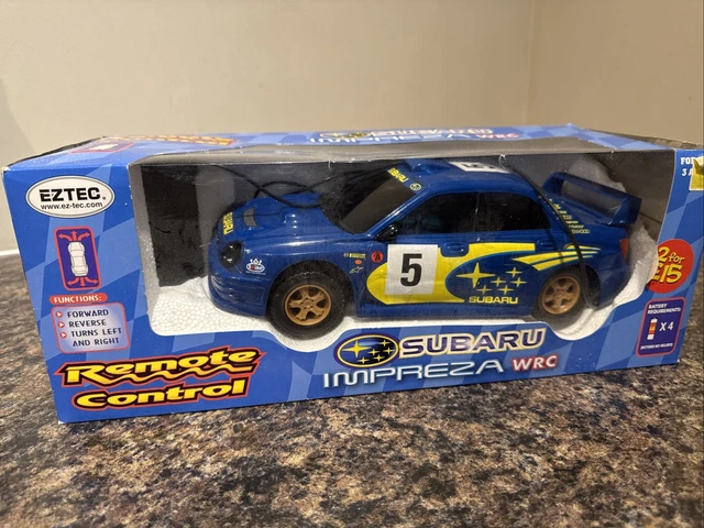 EZTEC REMOTE CONTROL Subaru Impreza WRC, 1.18 Scale, Boxed, Collectable ...