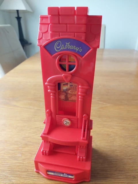 CADBURY DAIRY MILK Dispenser Machine 2p money Box Vintage £23.00 ...