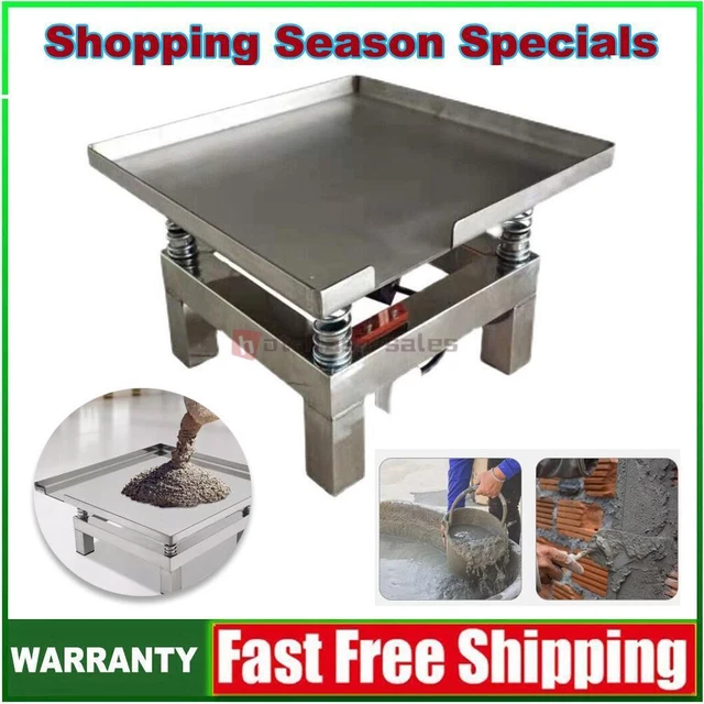 CONCRETE VIBRATING TABLE Vibration Test Bench Test Block Vibration ...