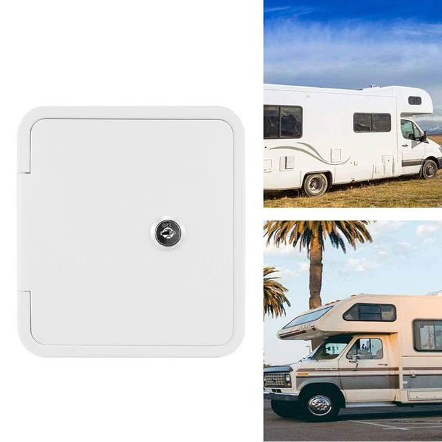 INTEGRATED FILL GRAVITY Retrofit Hatch Lock City RV Trailer Water Inlet ...