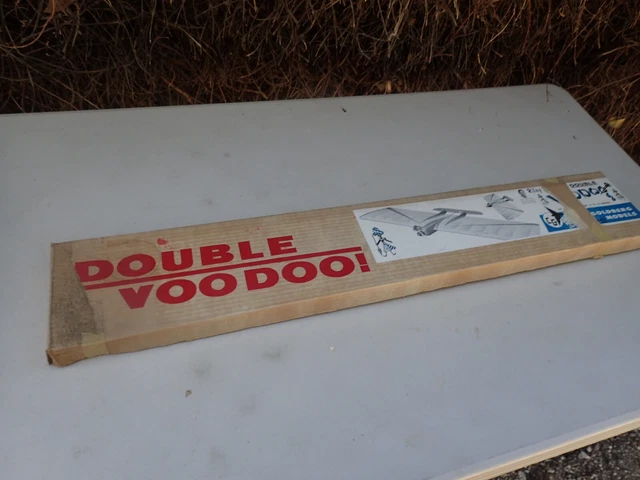 RARE CARL GOLDBERG Double Voodoo Control Line Model Airplane Kit $118. ...