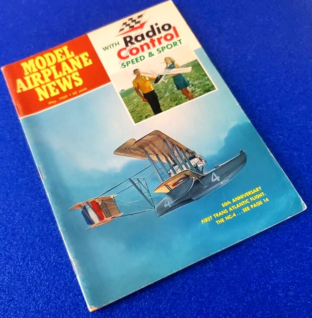 MODEL AIRPLANE NEWS: May 1969 Vintage Radio Control Aircraft Magazine ...