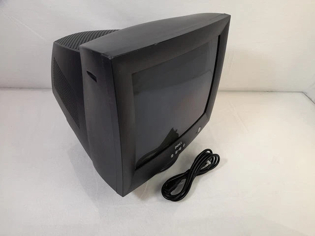 DELL E773C 17' VGA 1280x1024 CRT Monitor With Stand - Screen Burn £149. ...