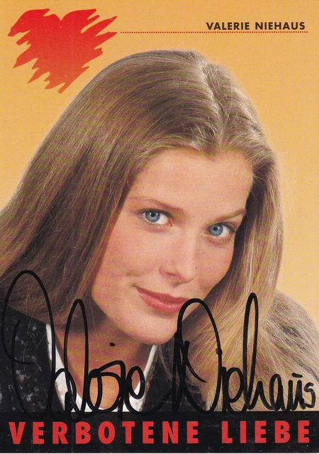 AUTOGRAMM - VALERIE Niehaus (Verbotene Liebe) EUR 3,95 - PicClick DE