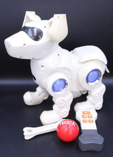 VTG TOY QUEST TEKNO TEKSTA V2 The Robot Puppy Dog w/ Accessories - B80 ...