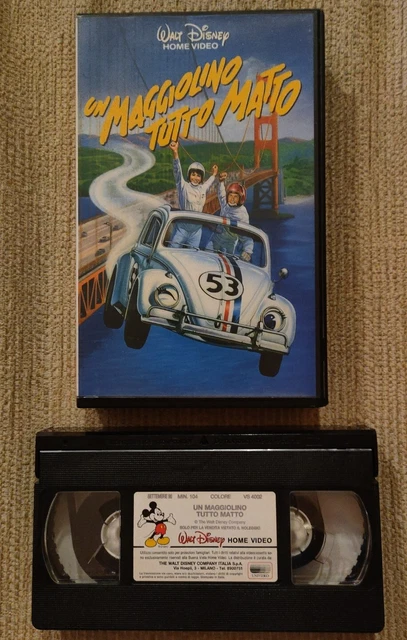 UN MAGGIOLINO TUTTO Matto Vhs Vintage Walt Disney Settembre 1982 ...