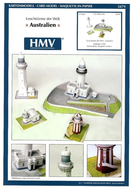 CARD MODEL KIT – Australian Lighthouses £27.95 - PicClick UK