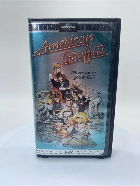 AMERICAN GRAFFITI VHS Tape 1998 25th Anniversary Special Edition Box ...