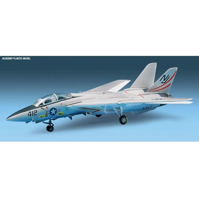 ACADEMY 1/72 USN F-14A "Tomcat" Aircraft Model Kit 12705a / Top Gun ...