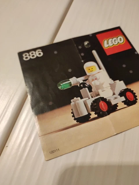 LEGO 886 BAUANLEITUNG SPACE LEGOLAND ONLY INSTRUCTION Anleitung ...