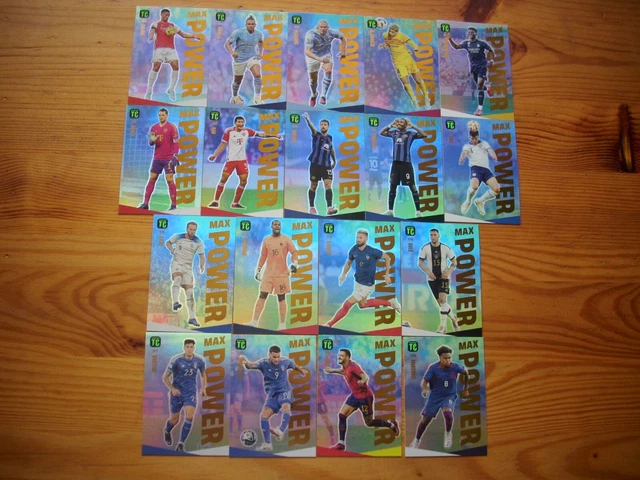 TOP CLASS 2024 Full Set 18 Card Max Power Haaland,Neuer,Thuram,Kane ...